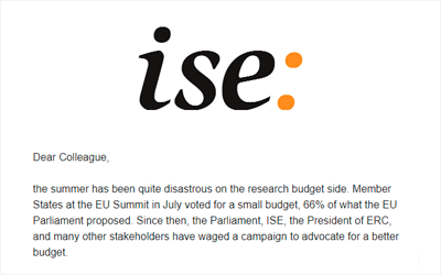ISE: Our battle to support the next generation of EU research! – RSEQ